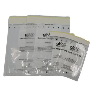 Cina Polyethylene Biohazard Specimen Transport Bag 500mL For Medical in vendita