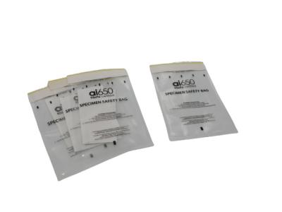 Cina 500 ml Capacità 168 mm x 283 mm 95 kPa Sacchetto di trasporto di campioni con chiusura adesiva sensibile alla pressione in vendita