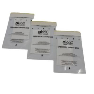 中国 医療用バイオハザード輸送袋 168mm × 283mm 販売のため