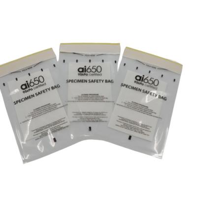 China Secure Containment With 95kPa Biohazard Bag Leakproof And Tear Resistant en venta