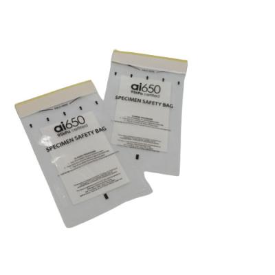 China Pressure Resistant 95kPa Biohazard Bag With Biohazard Symbol Printing en venta