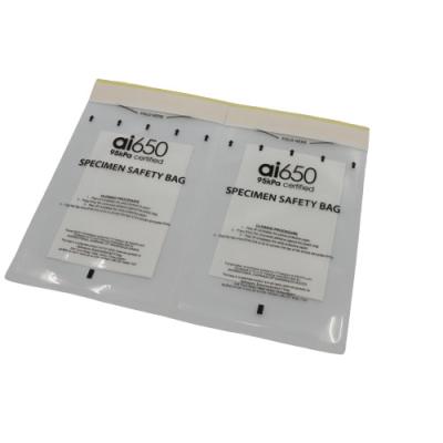 China Leakproof 95kPa Biohazard Bag Heat Sealing In Various Sizes Specification en venta