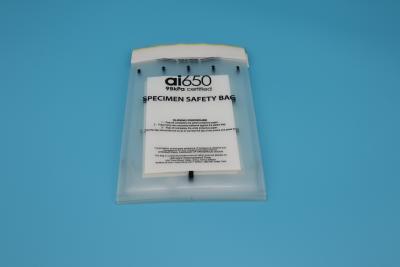 Cina Chiusura adesiva sensibile alla pressione 95 kPa Sacchetto di trasporto di campioni con lunga durata di conservazione in vendita
