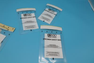 China Leakproof And Tear Resistant 95kPa Biohazard Bag For Safe Disposal à venda