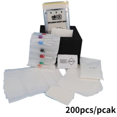 China Plastic White 95kPa Hospital Disposable Biohazard Waste Bags for sale