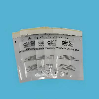 China Zip Lock Specimen Biohazard Bags AI650 95kpa For Medical School Lab for sale
