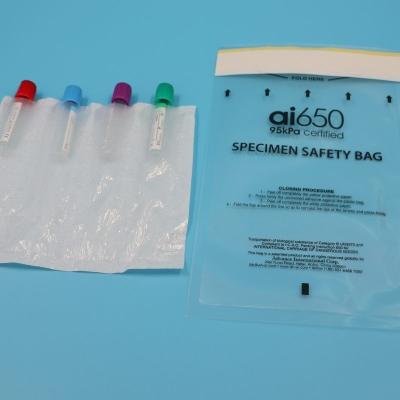 China Free Sample Disposable Sample Bag Laboratory Medical Specimen Exhibit Biohazard Sample Bag for sale