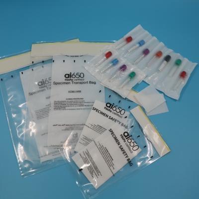 China AI650 Sacos de transporte de riscos biológicos de 95 kPa com mangas absorventes à venda
