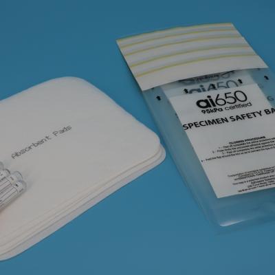中国 AI650 95kPa 吸収性袖付きのバイオハザード輸送袋 販売のため
