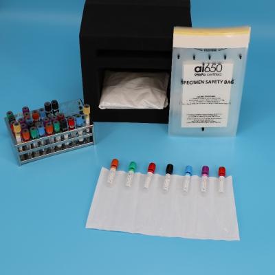 China AI 650 Hazardous Material Specimen Bags and UN Absorbent Leakproof Sleeves for sale