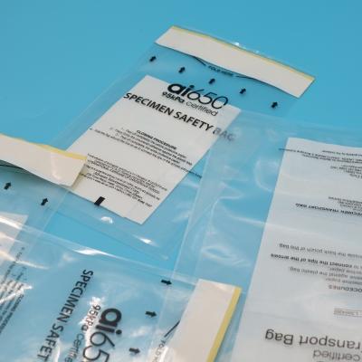 China AI 650 AIC Specimen Bags Sterile Heavy Duty Laboratory Sample Collection Bags for sale