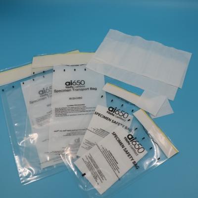 China AI 650 Secure Specimen Transport Bag Reliable Laboratory Sample Bag for sale
