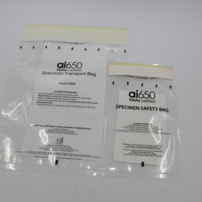 중국 AI650 95KPA 생물 유해 폐기물 봉투 흡수성 파우치 공급업체 판매용