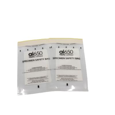 China 7-Pocket Bio-Specimen Carrier With AI650 Biohazard Bags & Absorbent Pads Kit for sale
