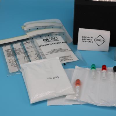 China Specimen Bag Medical Sample Transport Pouch For Use With Insulated Boxes & Cold Chain Supplies for sale