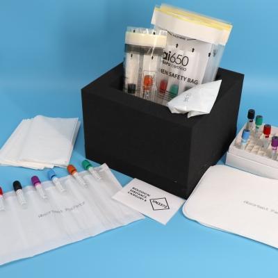 China Disposable Medical Specimen Bag Ideal For Freezer Shipping Boxes & Refrigerant Transportation Systems Temperature-Controlled Packaging Solution for sale