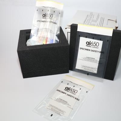 China 95kPa Specimen Transport Bag With High-Absorbency Pad – Leak-Proof Biohazard Bag For Water & Diagnostic Sample Safety for sale