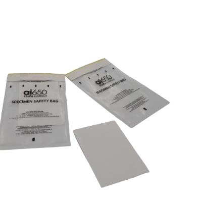 China Specimen Bag With Pocket 95kpa Biohazard Specimen Box Transportation Specimen Box Set, Biohazard Specimen Transporting Bags For Lab Bolsa De Muestras for sale