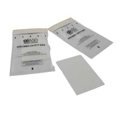 China 95kPa Biohazard Specimen Transport Bag Leak-Proof, Pressure-Resistant, Compliant With International Safety Standards For Diagnostic Sample Shipping for sale