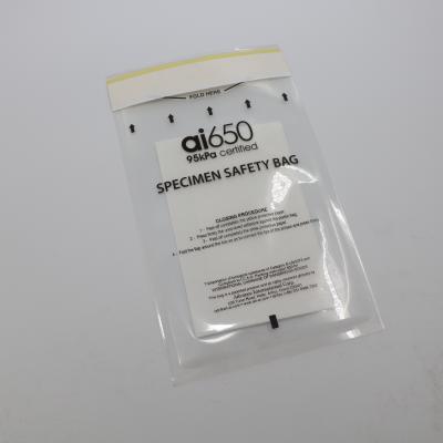 China Disposable Specimen Tube Absorbent Pocket Medical-Grade, Biohazard Safe For Blood, Urine & Clinical Sample Transport In Laboratories for sale