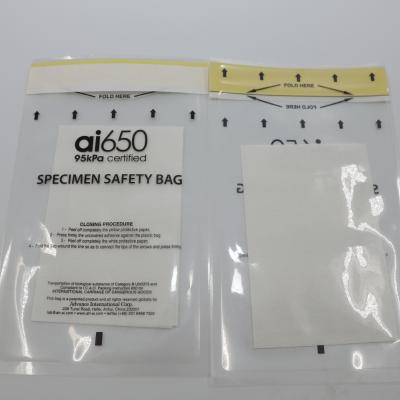 China High-Absorbency Composite Pad Sleeve Ideal For Biohazard Sample Transport for sale