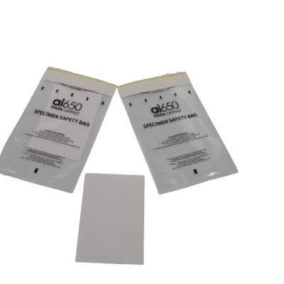 China UN3373 Compliant Biohazard Specimen Transport Bag  Leak-Proof & Pressure-Tested for sale