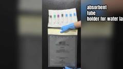 7/4 Slotted Absorbent Pocket Sleeves for Water Quality Laboratory