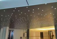China Decorative Aluminum Ceiling Panels Keel Mounted For Indoor Ceiling System for sale