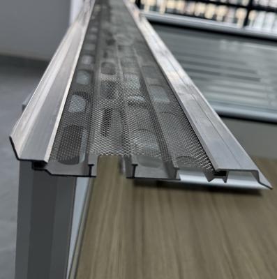 China Premium Aluminum Gutter Leaf Guards 304 316 SUS Mesh ISO 9001 Approved for sale