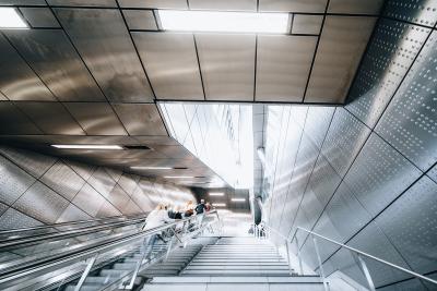 China Perforated Metal Interior Aluminum Panels For Subway Station Wall Ceiling for sale