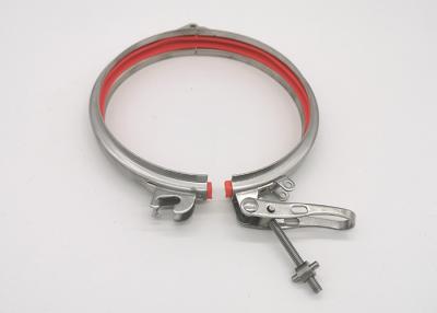 中国 150mmのクイック リリースのパイプ・クランプのステンレス鋼の304調節可能な管 販売のため