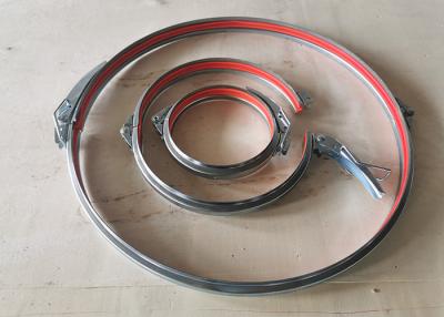 中国 モジュラー鋼鉄ホースのクイック リリース クランプ付属品を導管で送る産業吸塵 販売のため