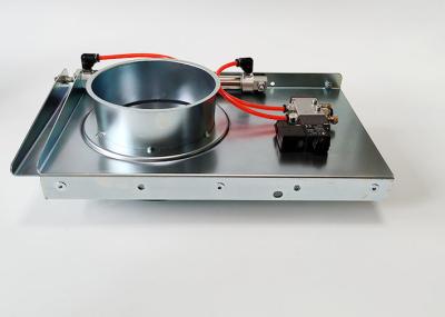 China Pneumatic Sliding Airflow Damper Dust Collection Blast Gate 100mm SS304 for sale