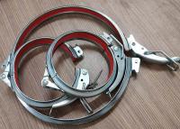China Dust Collection Ductwork Flange Pipe Quick Release Pipe Clips & Clamps Industries for sale