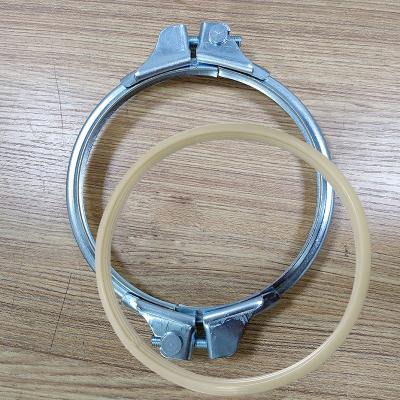 China 80mm-500mm Heavy Duty  Pipe Quick Connect Clamps Easy Installation Corrosion Resistant for sale