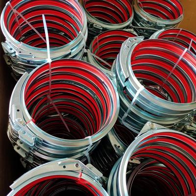 中国 8インチのシールは管のためのフランジのクイック リリースの管クランプに電流を通した 販売のため