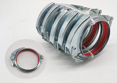 中国 換気80-600mmのダクトの産業使用のためのクイック リリースのパイプ クランプ 販売のため