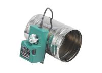 China Automatic Open / Closed Position Hvac Zone Dampers With Silicon Sealing Ring for sale