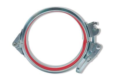 중국 먼지 수집 시스템에 대한 150mm 가연 파이프 클램프 판매용