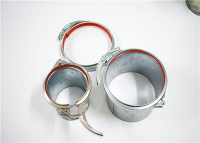 China Manual Operation Quick Release Pipe Clamp Gas Transportation Seamless Connection for sale