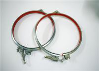 China OEM Accepted Galvanized Pipe Clamp Industrial Circle Head Code Seamless ECO Friendly for sale