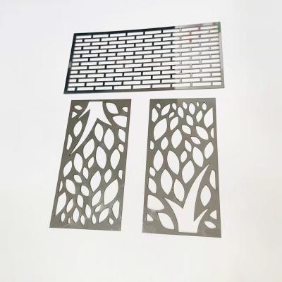 China Decorative Laser Engraving Stainless Steel Models Laser Cut Pattern for sale