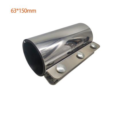 China Tubing Clamp 430 Stainless Steel Metal Pipe Coupling With SBR Gasket Coupling Clamper for sale