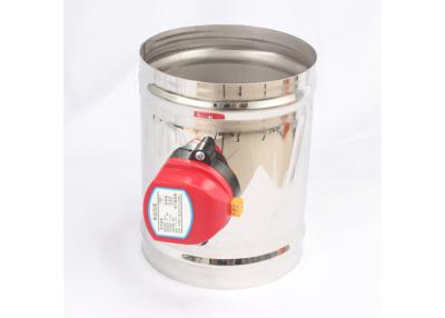China Galvanized Steel 100mm Diameter Air Valve / Damper For HVAC System for sale