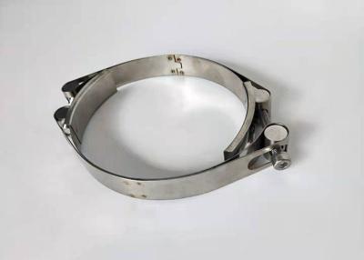 Cina fascetta stringituba regolabile resistente di Bolt della banda dei morsetti di tubo di 55-65MM doppia in vendita