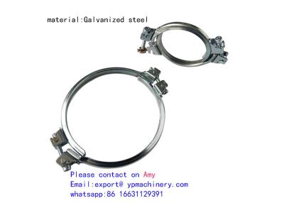 中国 電流を通された200mm OEMのクイック リリースの管クランプ 販売のため