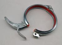 China 180mm Galvanized Pipe Clips For Dust Extraction System for sale