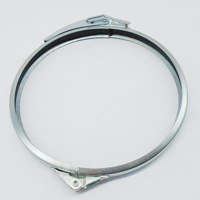 Китай 160mm гальванизированная струбцина трубы собрания пыли струбцины трубы продается