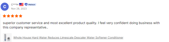 Household Salt Free Water Conditioner 3/4 Inch 0.15-1MPa For Home Faucet Shower Plumbing System Descaling 35