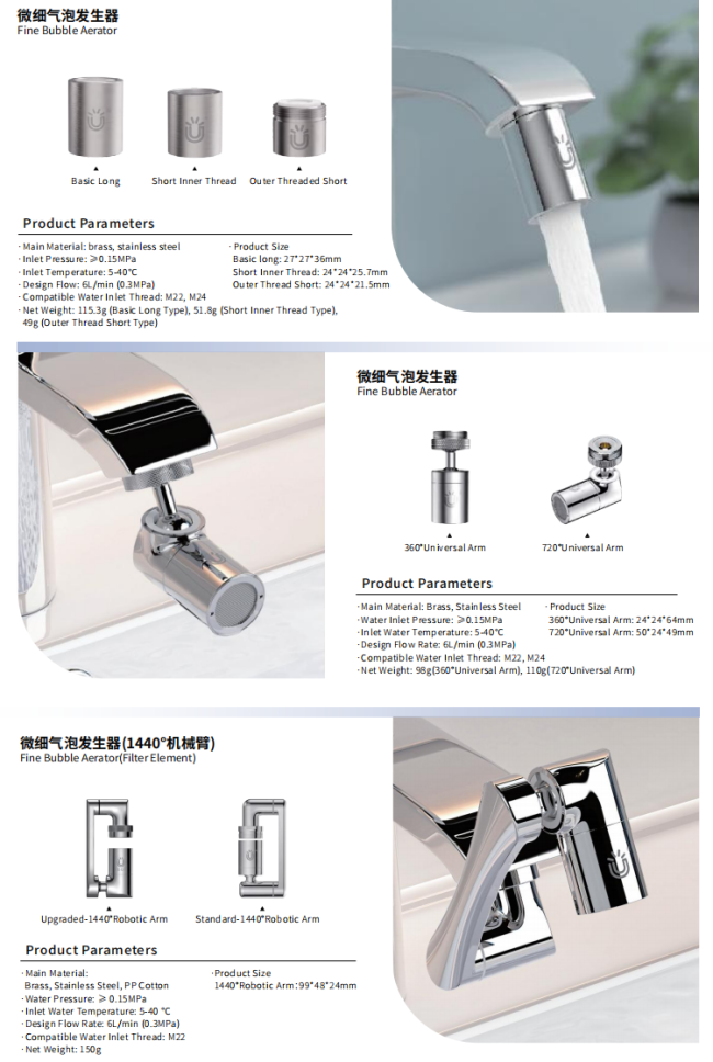 Premium Copper Nano Bubble Generator